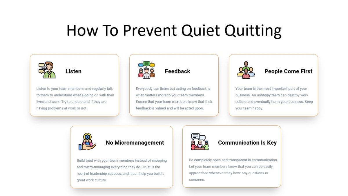 Quiet Quitting - What, Why and How to Prevent - SlideBazaar Blog