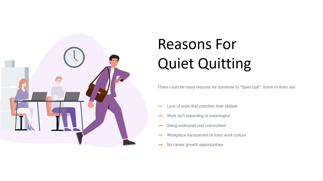 Quiet Quitting - What, Why and How to Prevent - SlideBazaar Blog