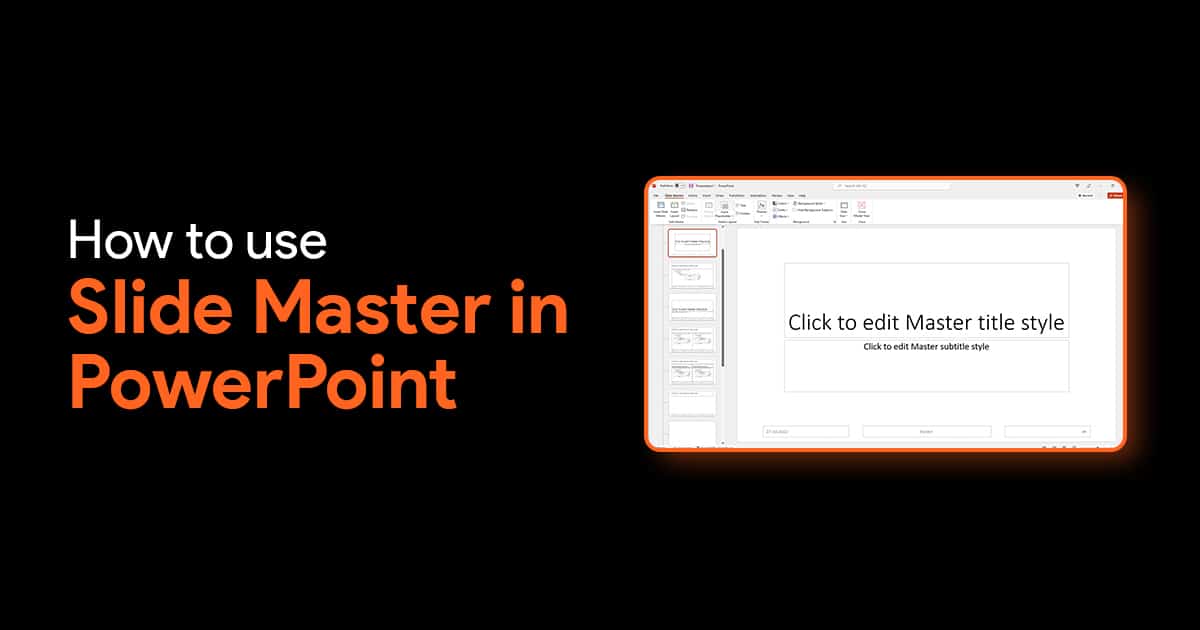 How To Use Slide Master In PowerPoint SlideBazaar