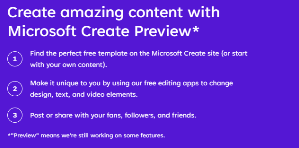 Microsoft Create – Everything We Know So Far | SlideBazaar Blog