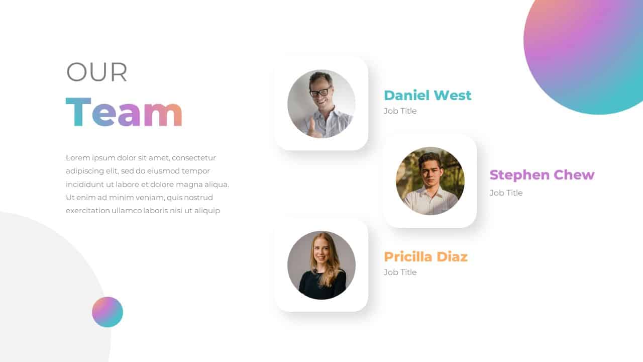 How to Create an Effective Team Slide for Your Pitch Deck