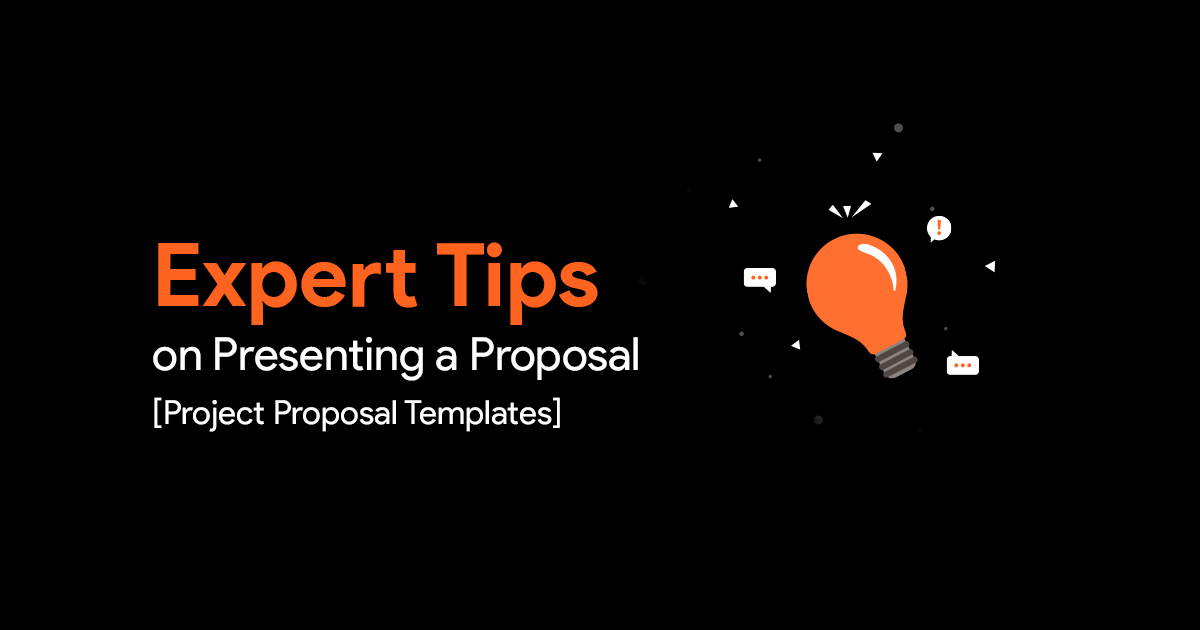Expert Tips On Presenting A Proposal Project Proposal Templates 