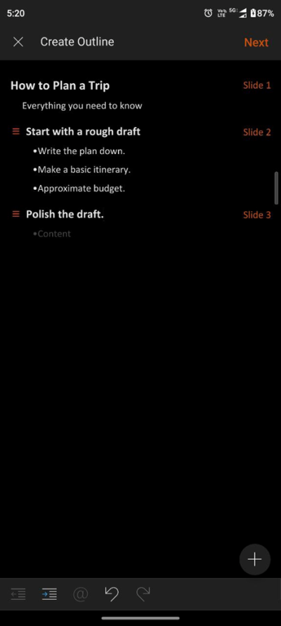 How to Use PowerPoint on an Android Smartphone - SlideBazaar