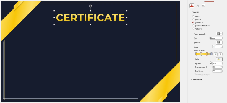 How to Create a Certificate in PowerPoint - SlideBazaar Blog