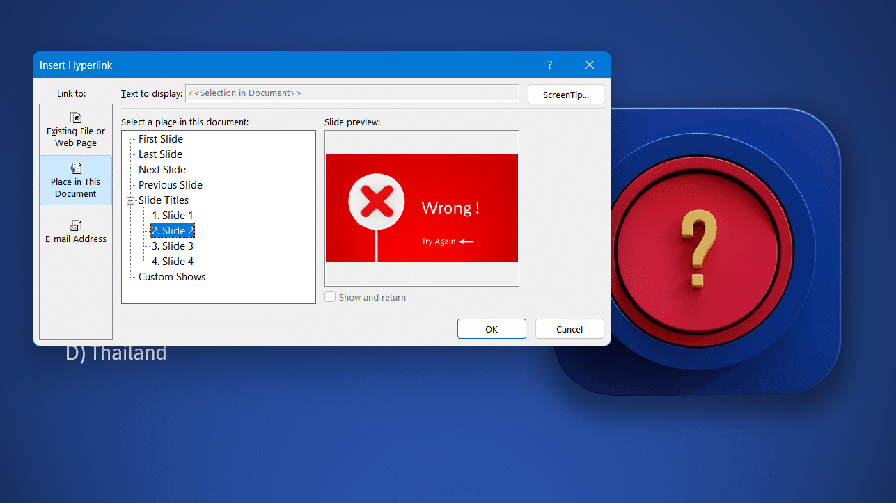 How to Create an Interactive Quiz in PowerPoint - SlideBazaar Blog