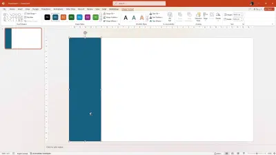 How to Design One Pager Business Plan Slide in PowerPoint