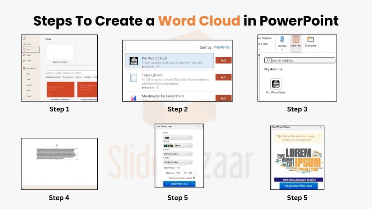 How To Easily Create a Word Cloud in PowerPoint