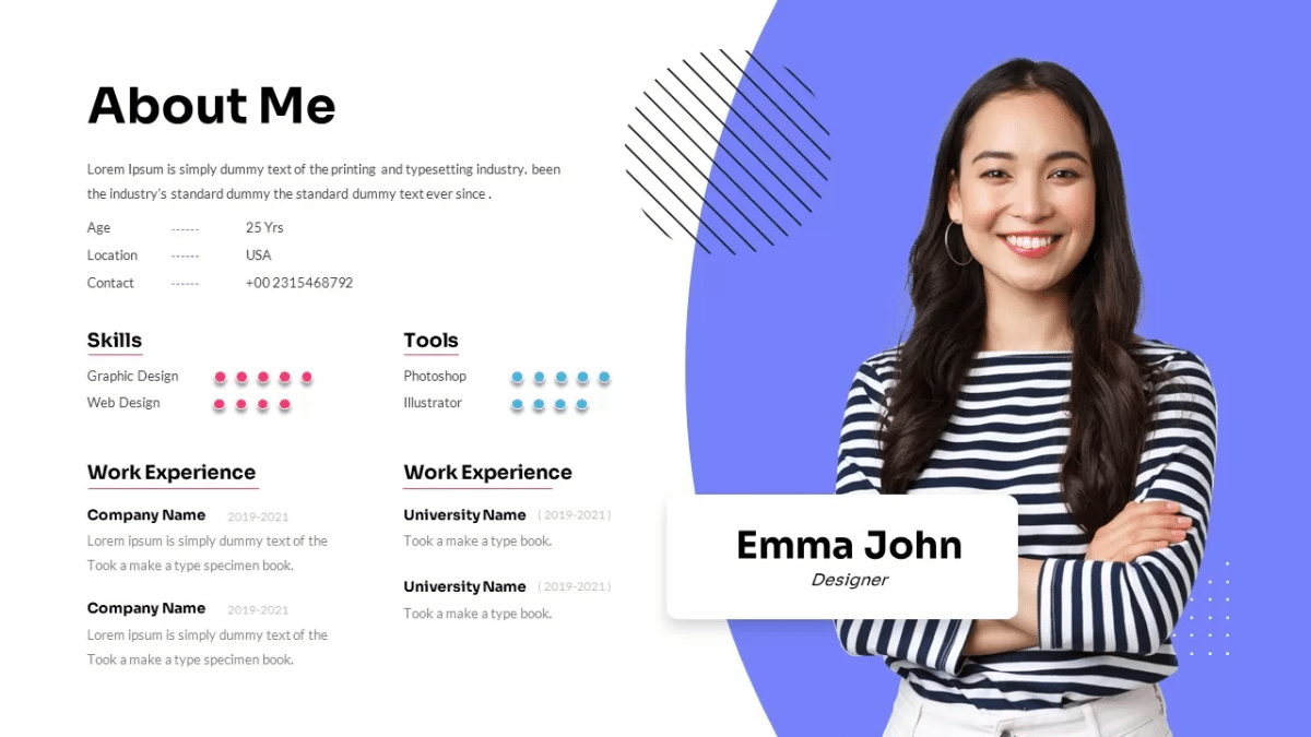 10 About Me PowerPoint Templates for a Standout Introduction