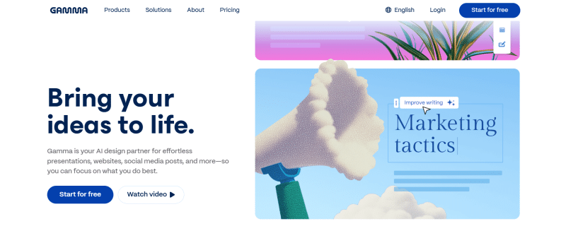 10 + Top Gamma.app Alternatives to Try in 2026 - SlideBazaar Blog
