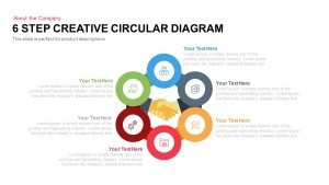 8 Step Circular Process Diagram PowerPoint Template & Keynote