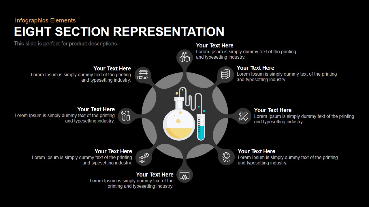 8 Section Representation PowerPoint Template & Keynote - Slidebazaar