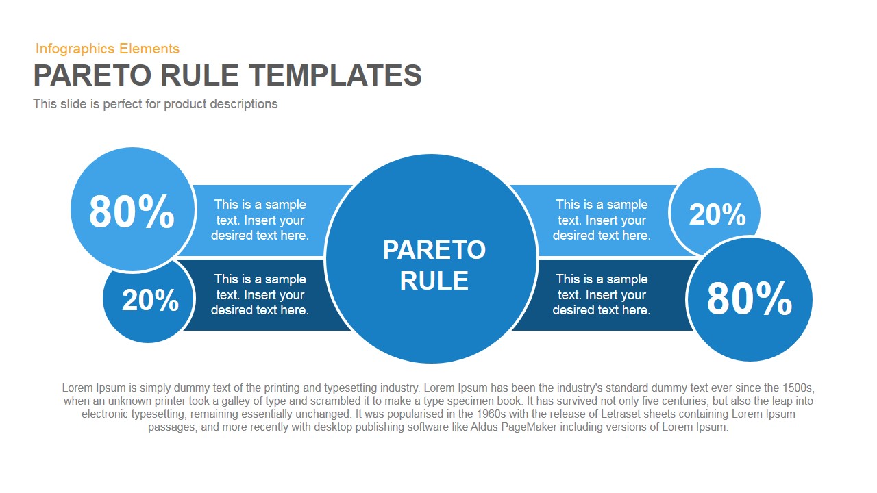 Pareto Principle PowerPoint Template And Keynote Slide Slidebazaar