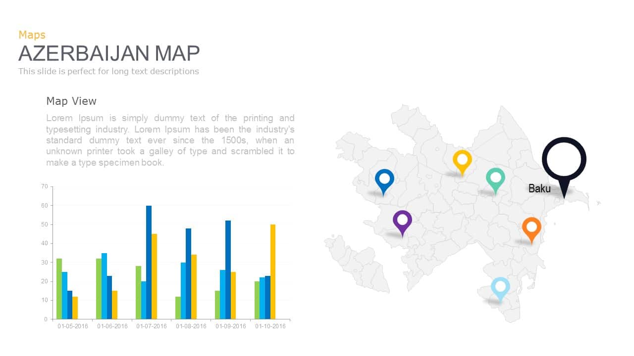 Azerbaijan Map PowerPoint Presentation Template - SlideBazaar