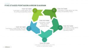 5 Stage Arrow Diagram Template for PowerPoint & Keynote - Slidebazaar
