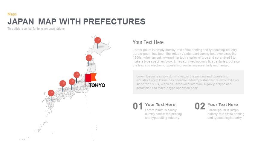 Japan Map PPT Presentation Template - SlideBazaar
