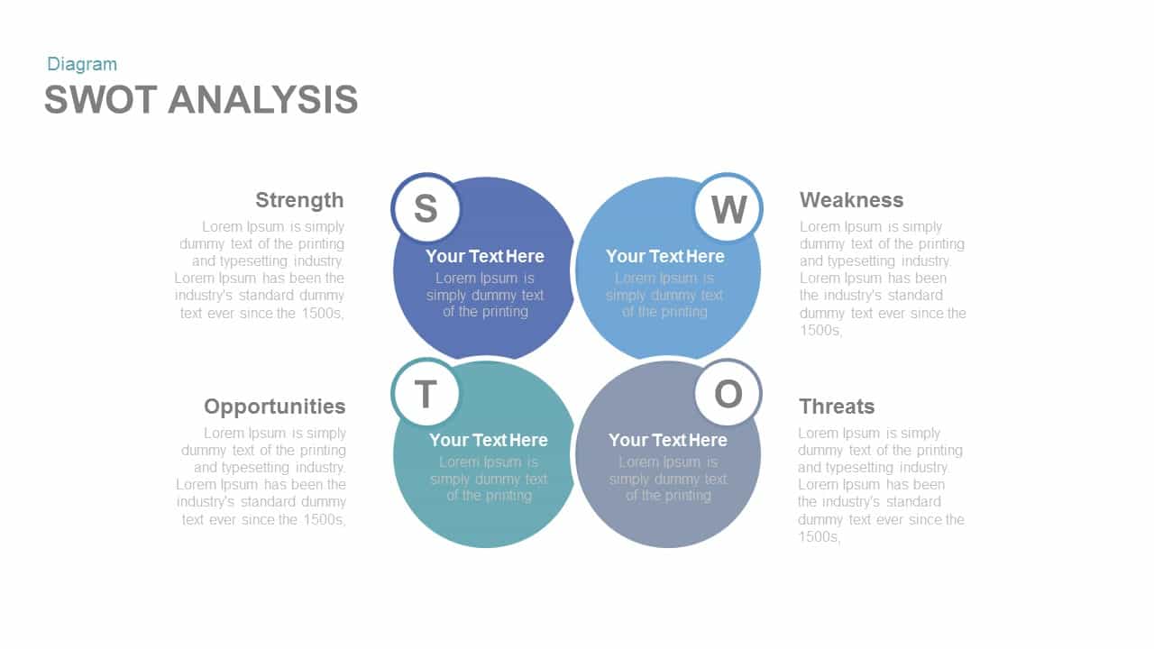 Free SWOT Analysis PowerPoint Template And Keynote Slide