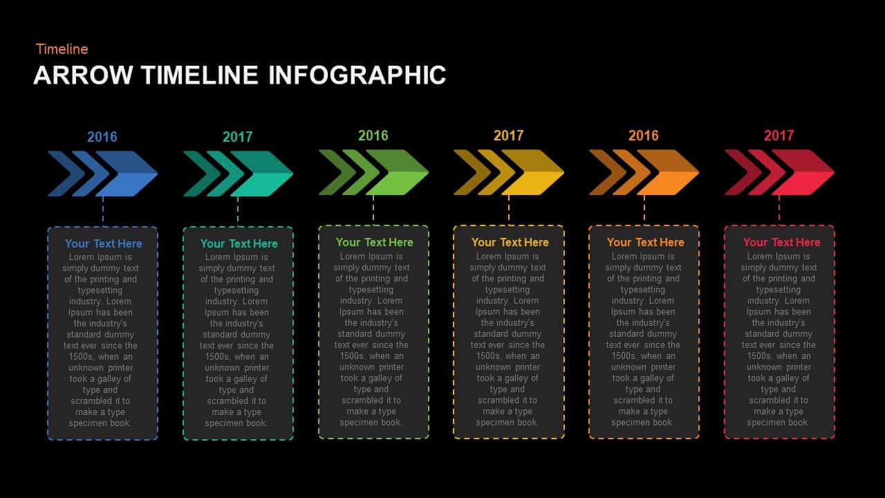 Arrow Timeline Template For Powerpoint Fully Editable Instantly Vrogue