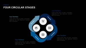 Circular Flow Diagram Template for PowerPoint and Keynote