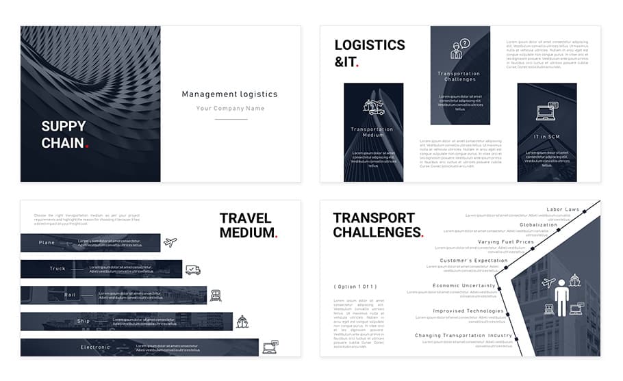 Supply Chain Management PowerPoint Template and Keynote