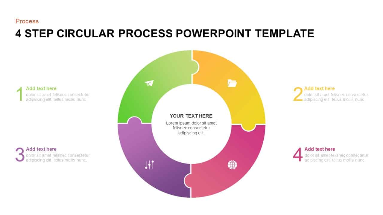 3 To 9 Step Circular Process PowerPoint Templates Slidebazaar