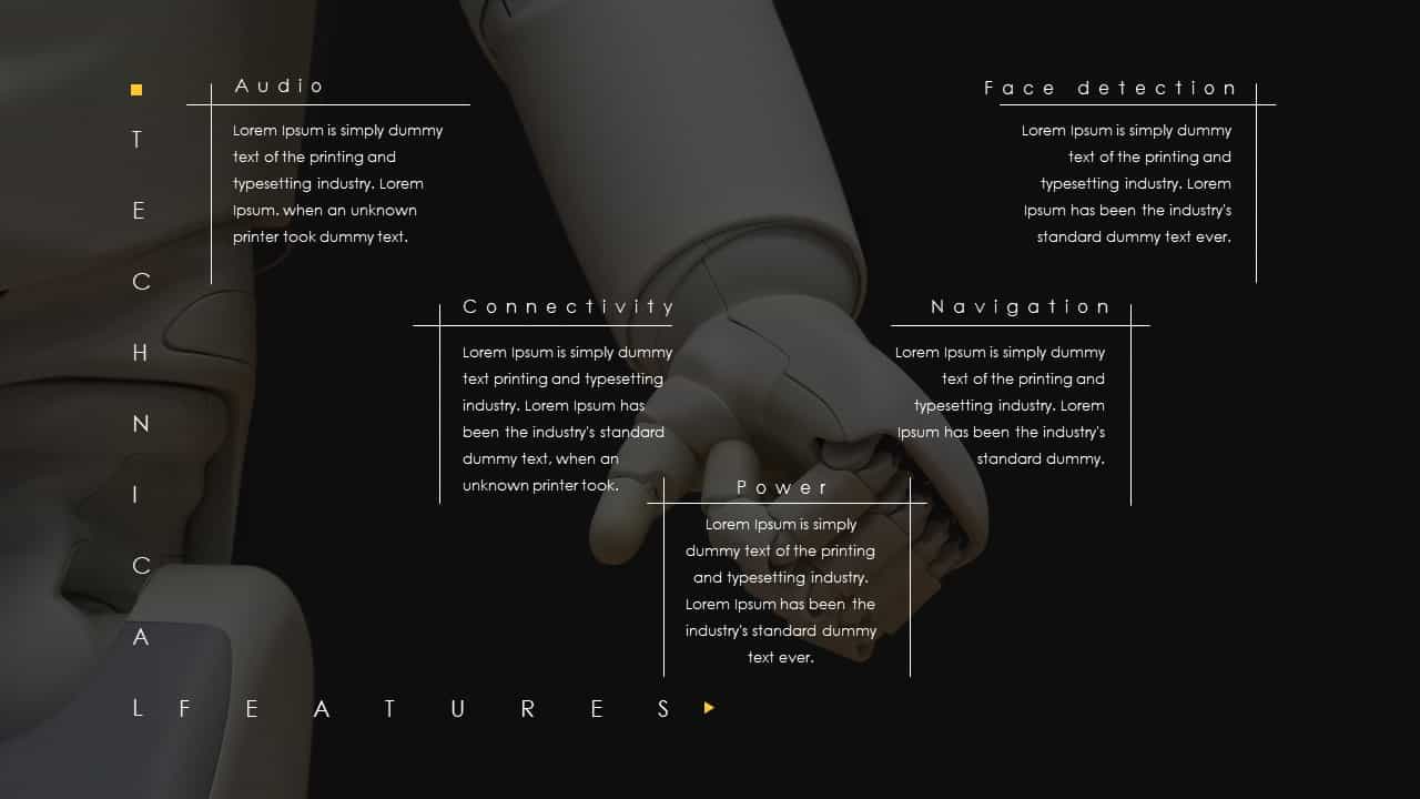 Robotics and Artificial Intelligence Deck Template for Presentation