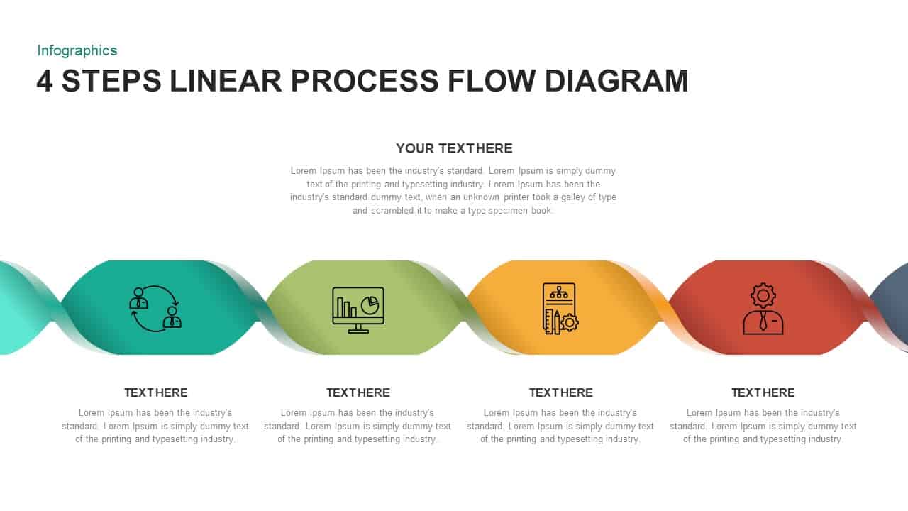 Free Process Flow Infographics Template Free Process Flow Infographics Template