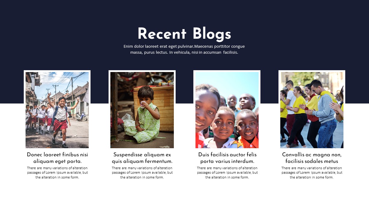 Charity PowerPoint Template | Slidebazaar.com