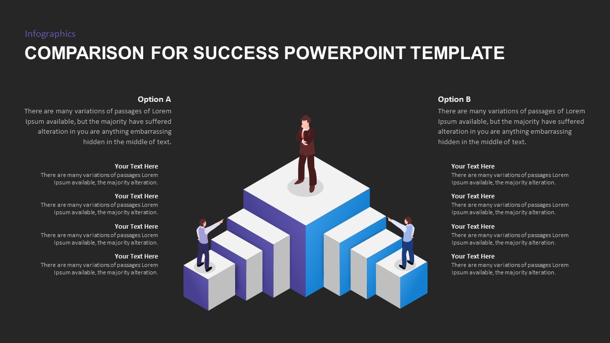 Comparison for Success PowerPoint Template | Slidebazaar