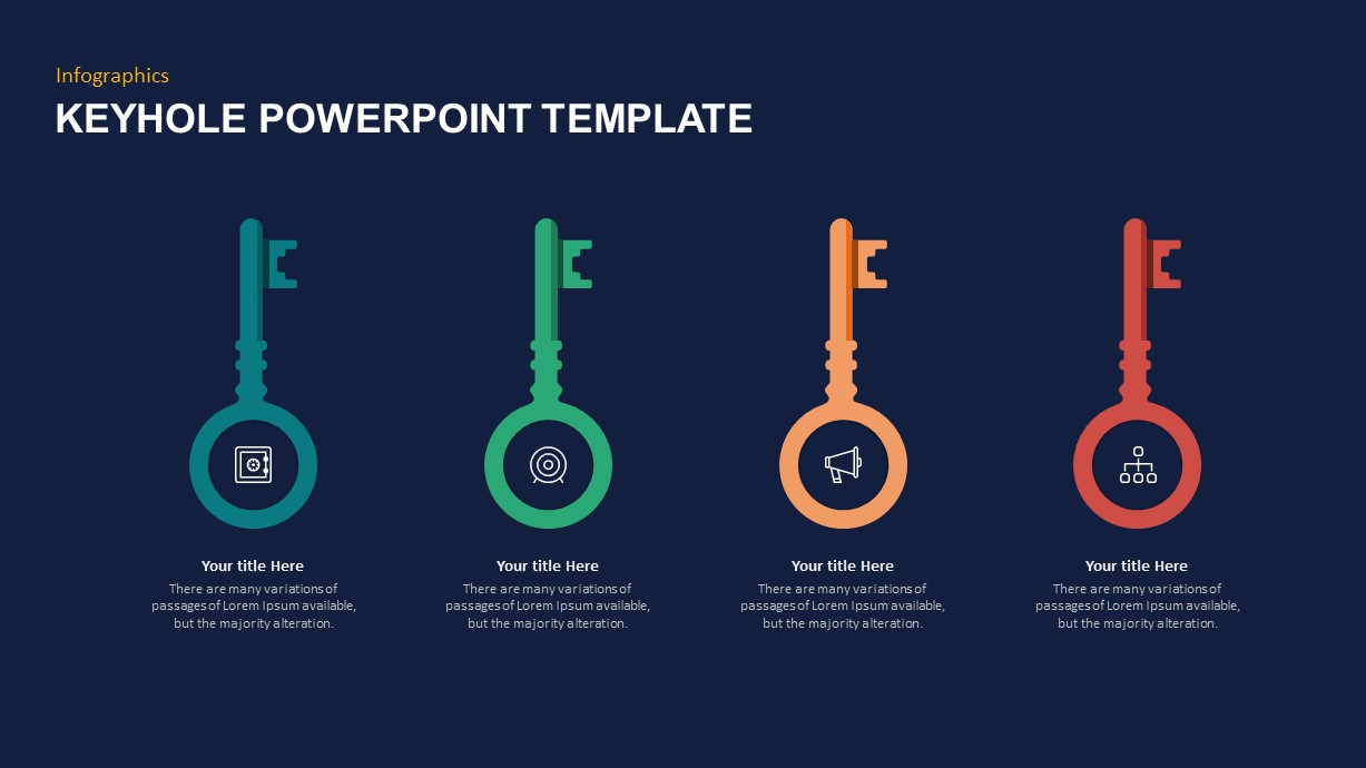 Keyhole Graphics for PowerPoint | Slidebazaar.com