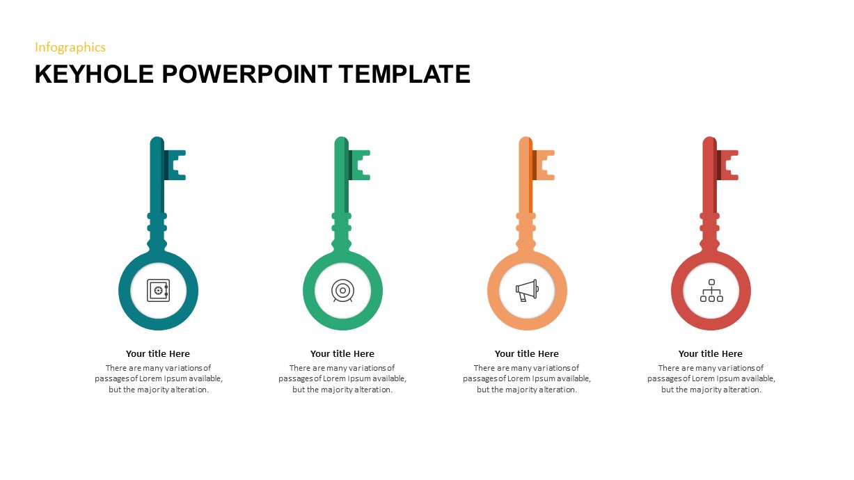 Keyhole Graphics for PowerPoint | Slidebazaar.com