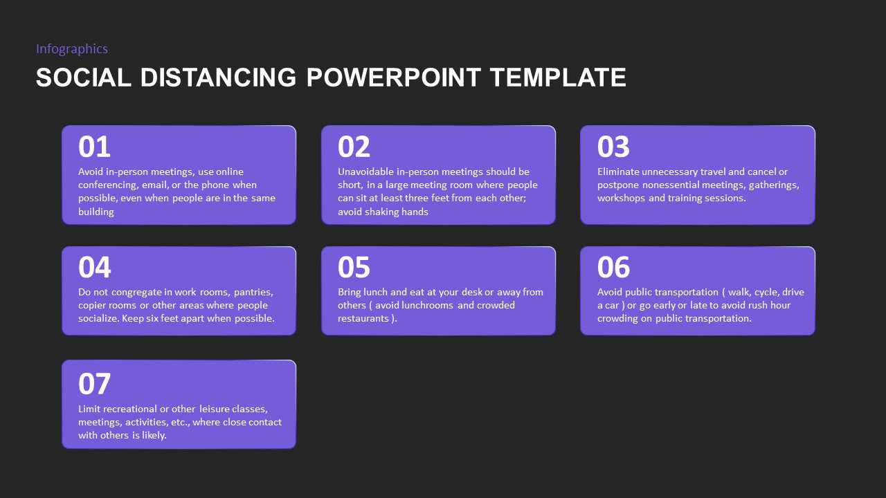 Social Distancing PowerPoint Template | Slidebazaar