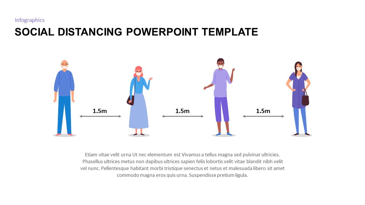 Social Distancing PowerPoint Template | Slidebazaar