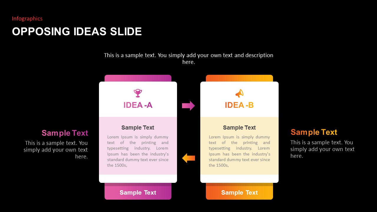Opposing Ideas Slides Template for PowerPoint - SlideBazaar