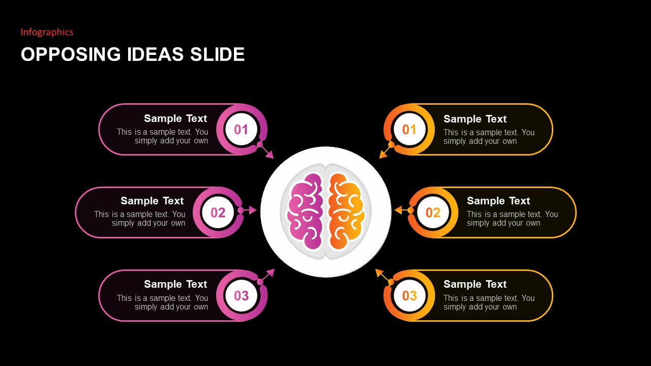 Opposing Ideas Slides Template for PowerPoint - SlideBazaar