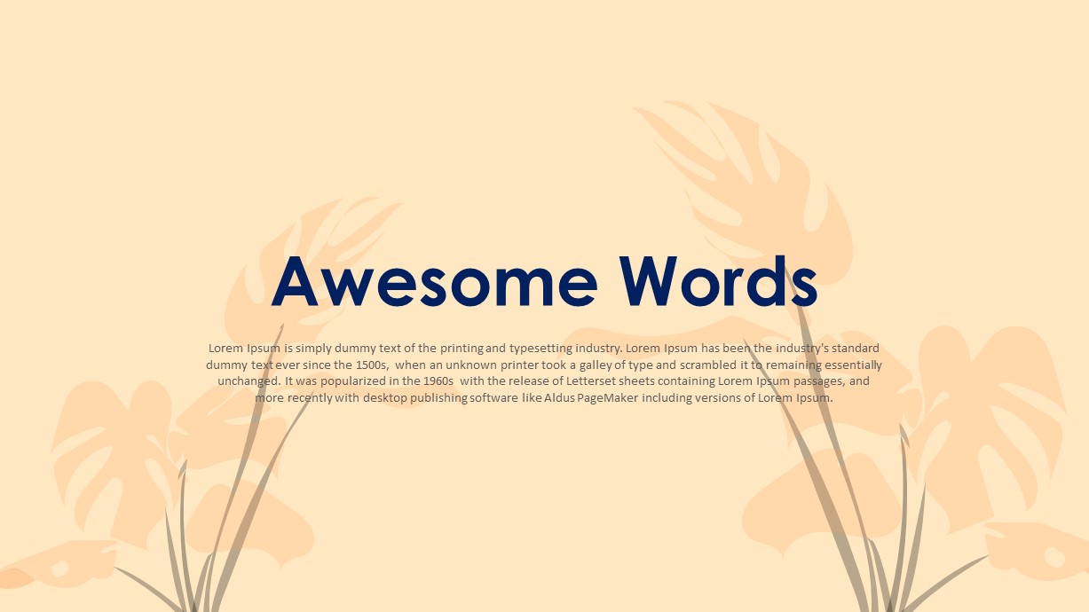 Free E-Learning Presentation Deck Template / Slidebazaar