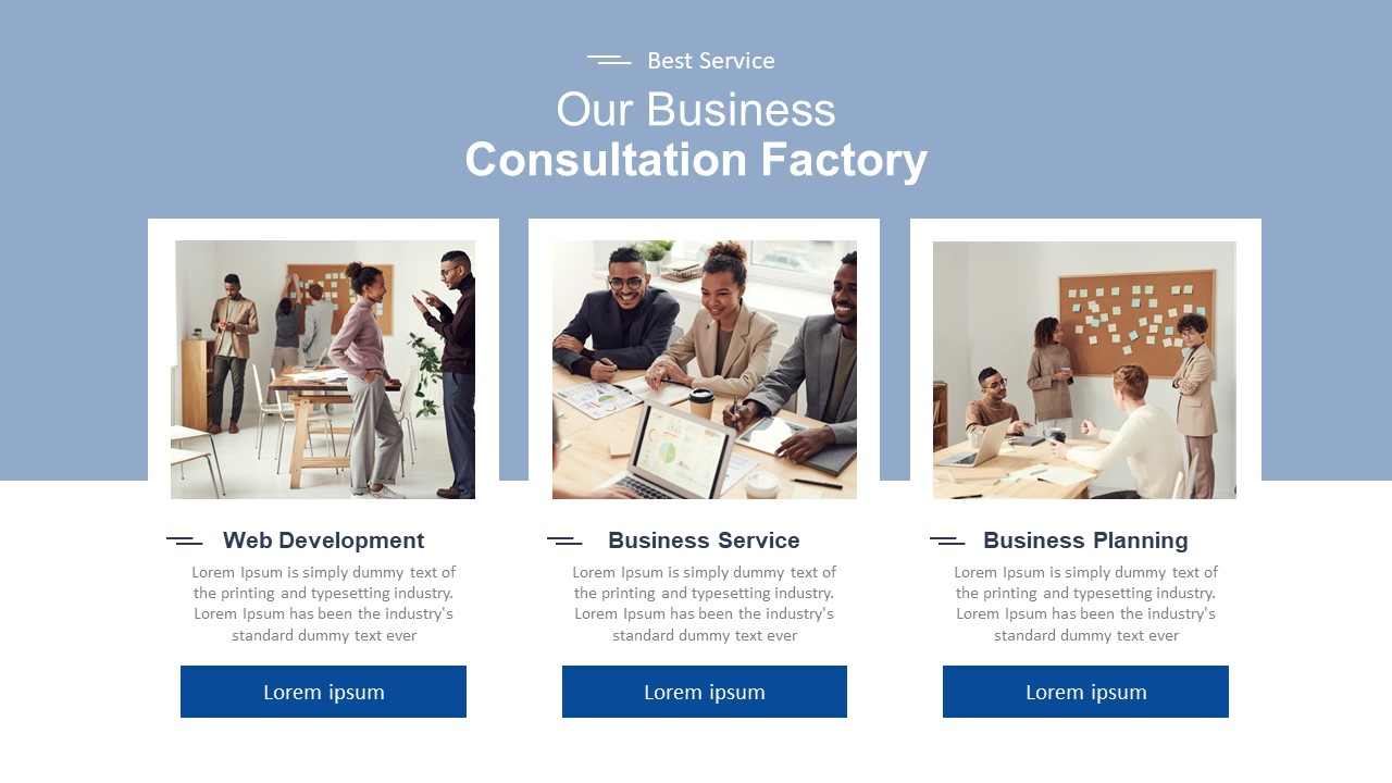 Professional Business Slide Deck in PowerPoint and Google Slides