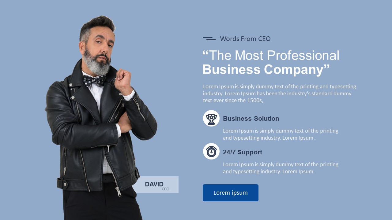 Professional Business Slide Deck in PowerPoint and Google Slides