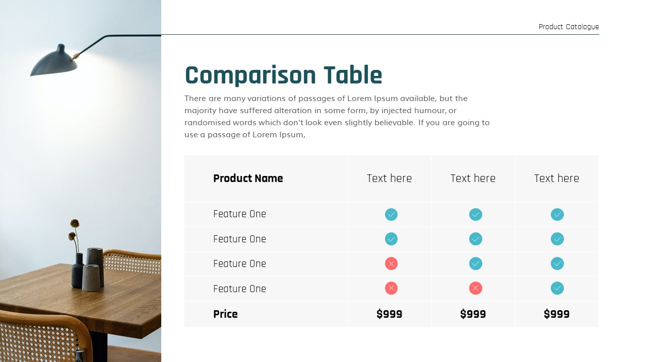 Product Catalogue PowerPoint Template | Slidebazaar