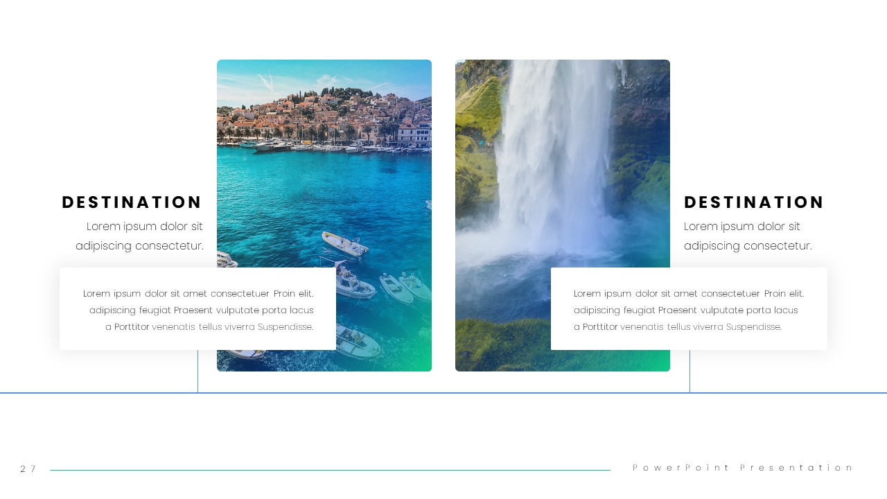 Travel and Tourism Presentation Deck for PowerPoint | Slidebazaar