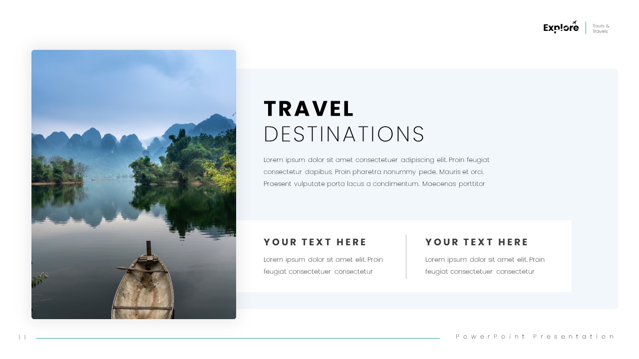 Travel and Tourism Presentation Deck for PowerPoint | Slidebazaar