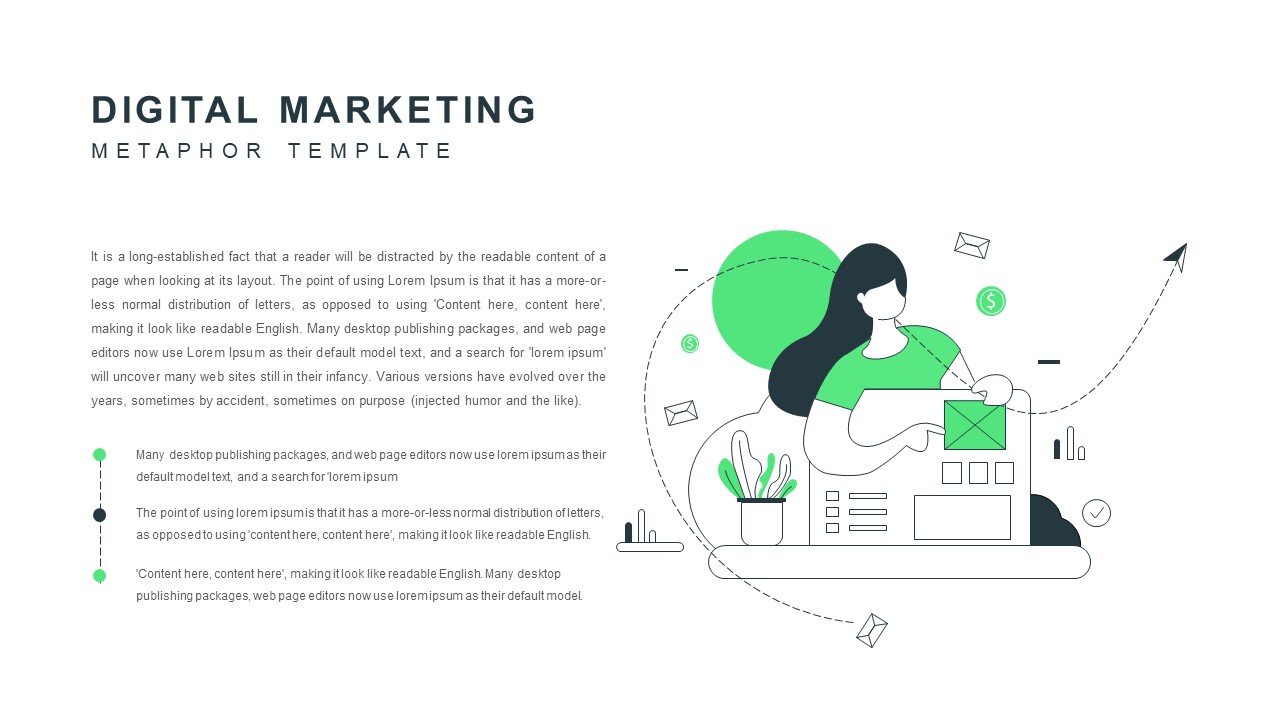 Business Growth Metaphor PowerPoint Template | Slidebazaar Business Growth Metaphor PowerPoint Template | Slidebazaar