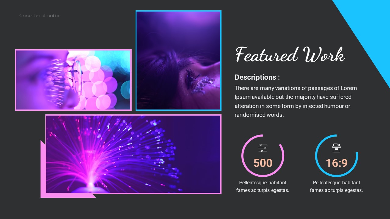 Creative Studio PowerPoint Template / Slidebazaar