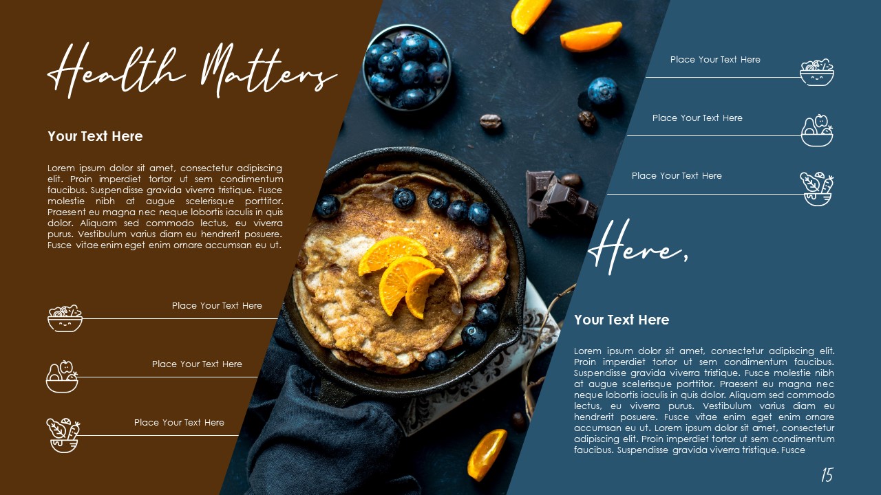 Diet and Nutrition PowerPoint Template | Slidebazaar