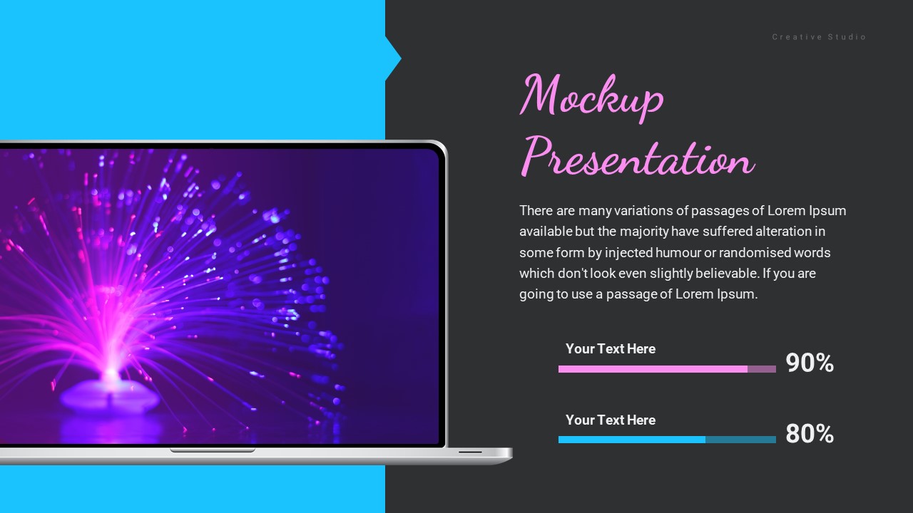 Creative Studio PowerPoint Template / Slidebazaar