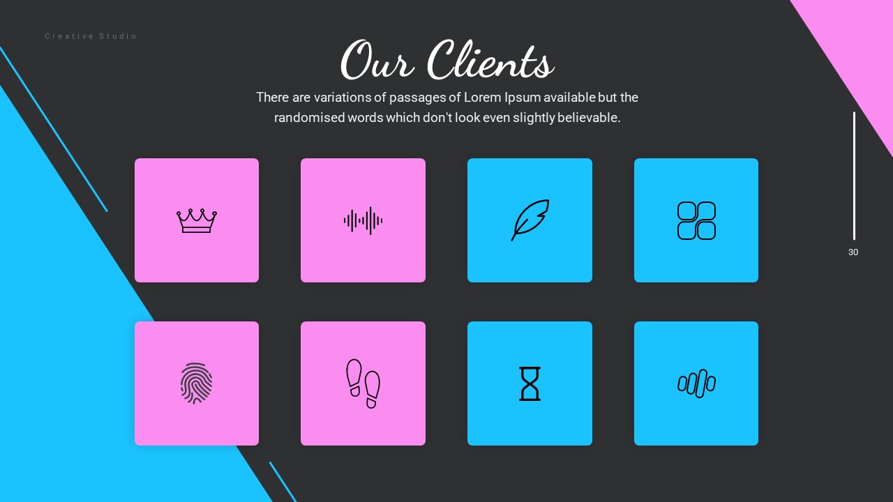 Creative Studio PowerPoint Template / Slidebazaar