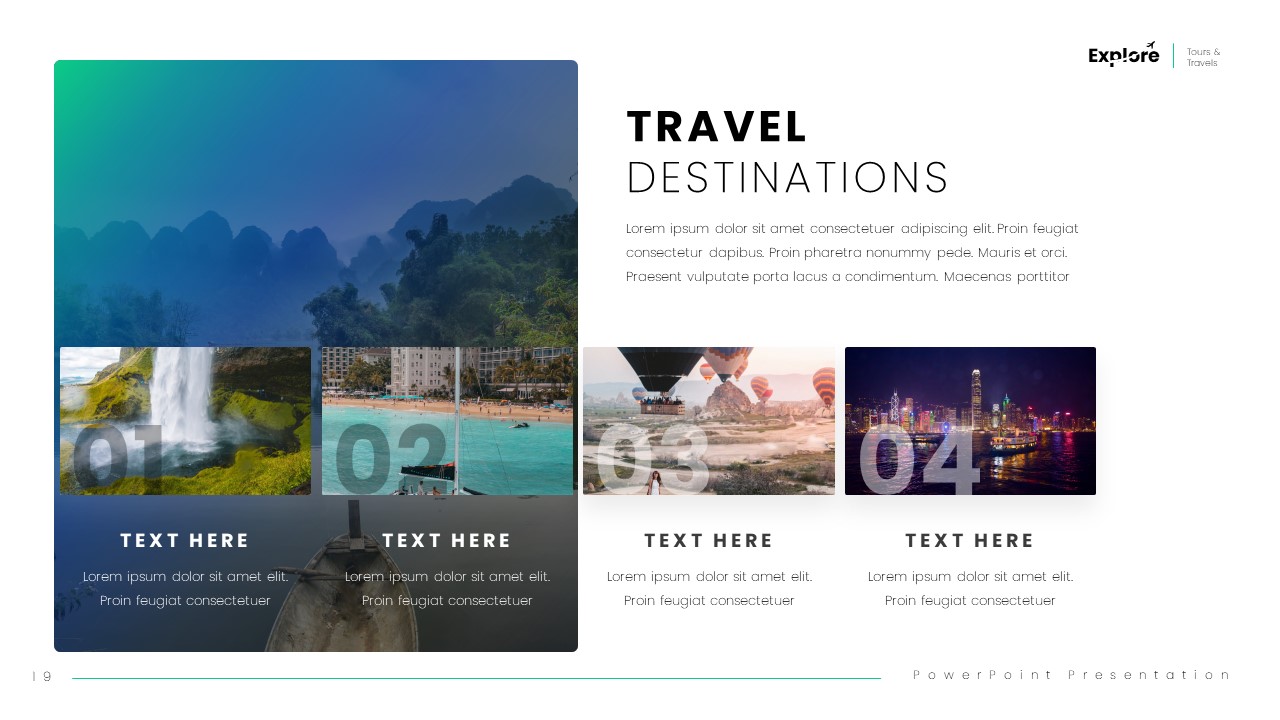 Travel and Tourism Presentation Deck for PowerPoint | Slidebazaar