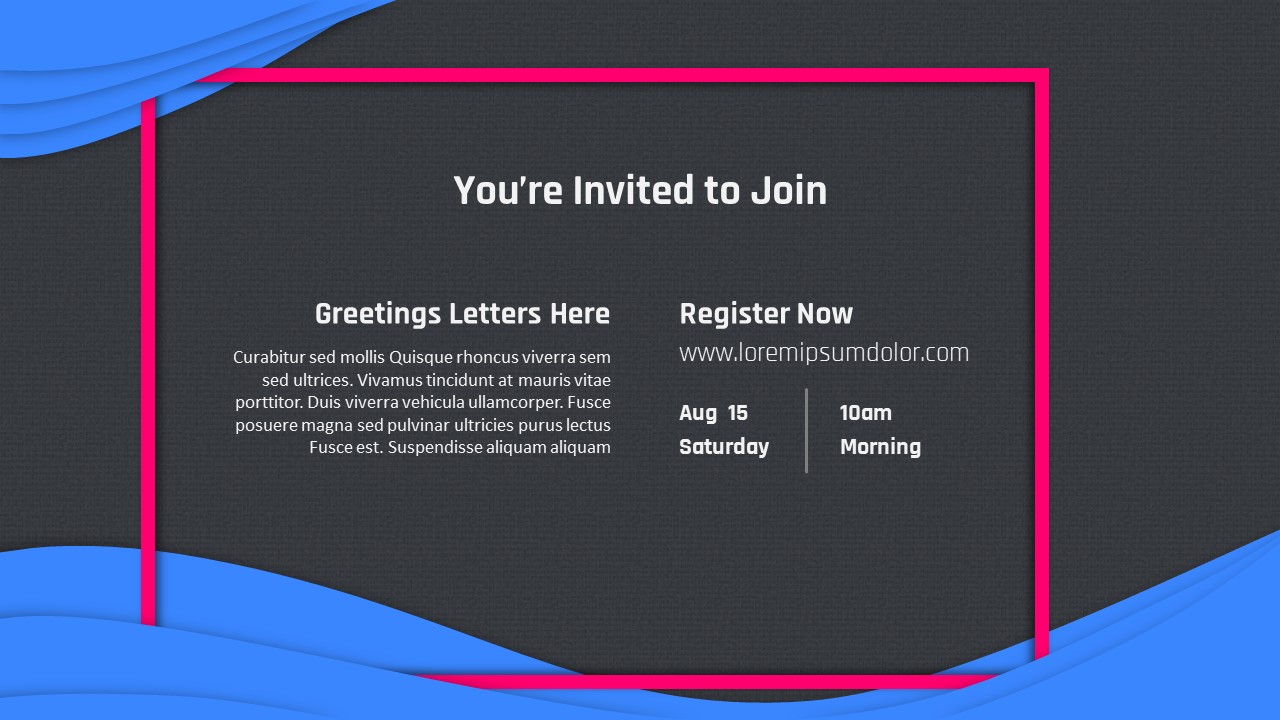 Webinar Invitation PowerPoint Presentation Template | Slidebazaar Webinar Invitation PowerPoint Presentation Template | Slidebazaar