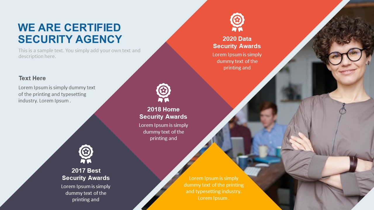 Security Agency PowerPoint Template | Slidebazaar