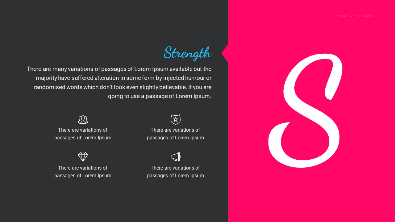 Creative Studio PowerPoint Template / Slidebazaar