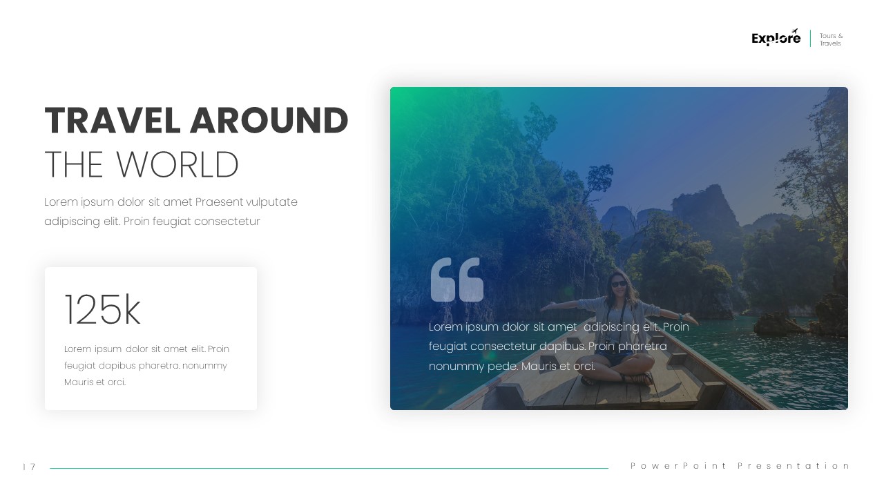 Travel and Tourism Presentation Deck for PowerPoint | Slidebazaar